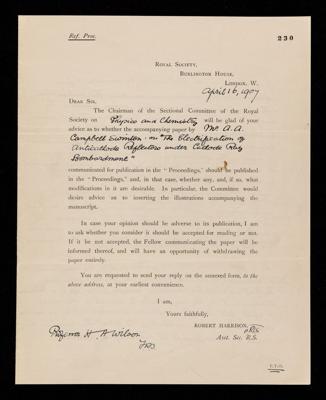 Alan Archibald Campbell Swinton | The Royal Society: Science in the Making