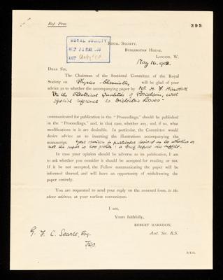 George Frederick Charles Searle | The Royal Society: Science in the Making