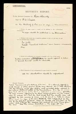 George Clarke Simpson | The Royal Society: Science in the Making