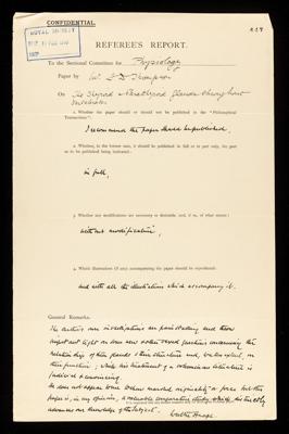 Walter Heape | The Royal Society: Science in the Making