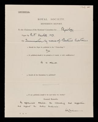 William Boog Leishman | The Royal Society: Science in the Making