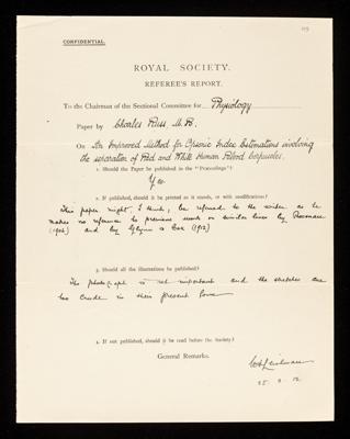 William Boog Leishman | The Royal Society: Science in the Making