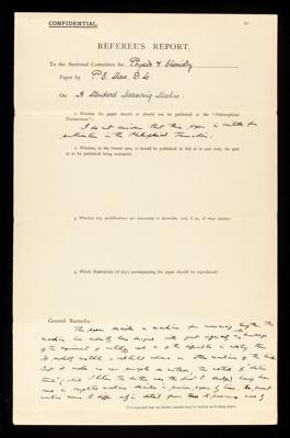 Bertram Hopkinson | The Royal Society: Science in the Making