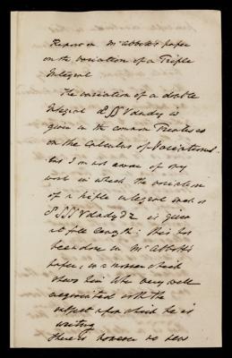 George Peacock | The Royal Society: Science in the Making