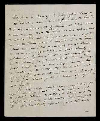 William Sharpey | The Royal Society: Science in the Making