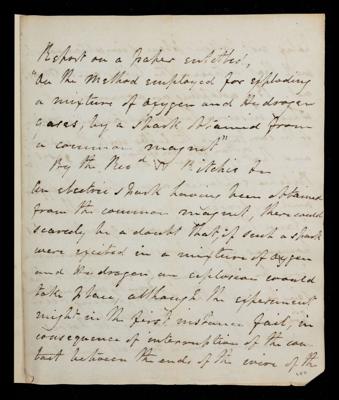 Samuel Hunter Christie | The Royal Society: Science in the Making