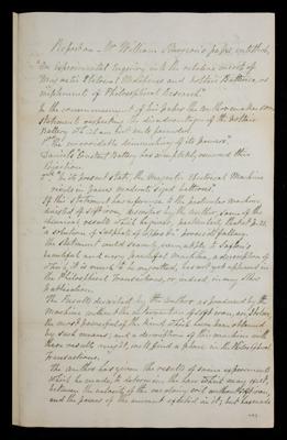 Samuel Hunter Christie | The Royal Society: Science in the Making