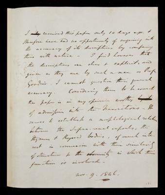 John Goodsir | The Royal Society: Science in the Making