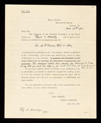 Archibald Liversidge | The Royal Society: Science in the Making