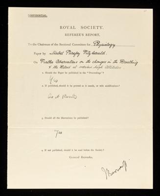 Joseph Barcroft | The Royal Society: Science in the Making