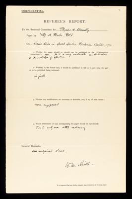 Alfred Fowler | The Royal Society: Science in the Making