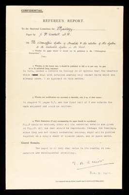 Thomas Renton Elliott | The Royal Society: Science in the Making