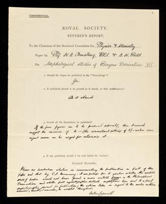 Arthur Lapworth | The Royal Society: Science in the Making