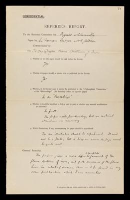 Ralph Howard Fowler | The Royal Society: Science in the Making