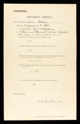 Franklin Kidd | The Royal Society: Science in the Making