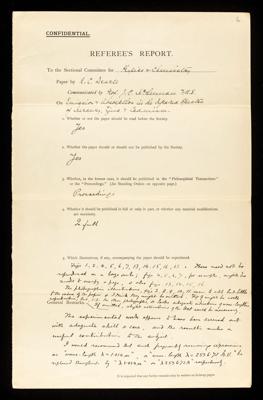 Alfred Fowler | The Royal Society: Science in the Making