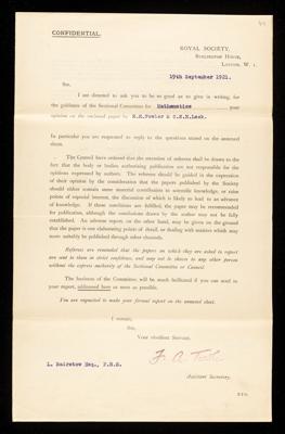 Ralph Howard Fowler | The Royal Society: Science in the Making