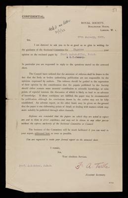 Ernest George Coker | The Royal Society: Science in the Making