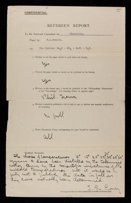 Francis Arthur Freeth | The Royal Society: Science in the Making