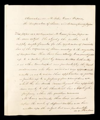 George Rennie | The Royal Society: Science in the Making