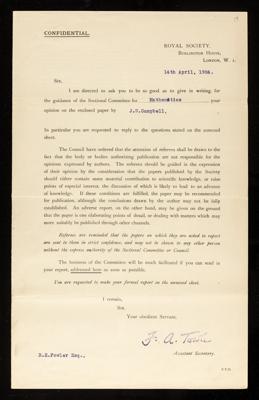 Ralph Howard Fowler | The Royal Society: Science in the Making