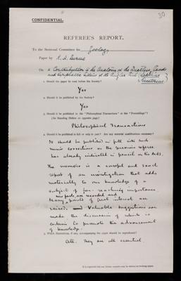 Richard Higgins Burne | The Royal Society: Science in the Making