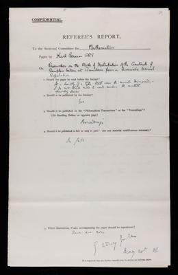 George Udny Yule | The Royal Society: Science in the Making