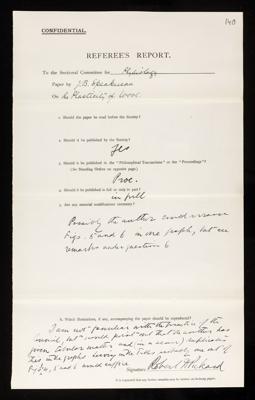 Robert Howson Pickard | The Royal Society: Science in the Making