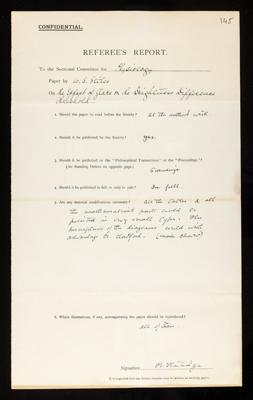 Walter Stanley Stiles | The Royal Society: Science in the Making