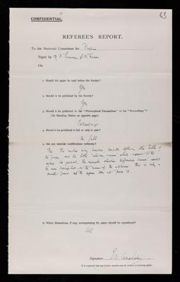 Edward Victor Appleton | The Royal Society: Science in the Making