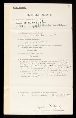 Henry Thomas Tizard | The Royal Society: Science in the Making