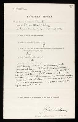 Robert Howson Pickard | The Royal Society: Science in the Making