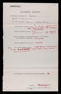 Joseph Edwin Barnard | The Royal Society: Science in the Making