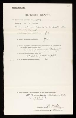 David Keilin | The Royal Society: Science in the Making