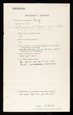 Leslie Ernest Sutton | The Royal Society: Science in the Making