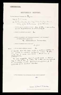 Gilbert Thomas Walker | The Royal Society: Science in the Making