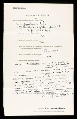 Edward Armand Guggenheim | The Royal Society: Science in the Making