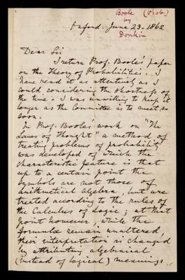 William Fishburn Donkin | The Royal Society: Science in the Making