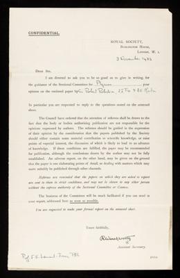 John Edward Lennard-Jones | The Royal Society: Science in the Making