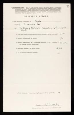 John Edward Lennard-Jones | The Royal Society: Science in the Making