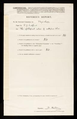 David Keilin | The Royal Society: Science in the Making