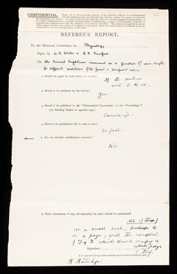 Walter Stanley Stiles | The Royal Society: Science in the Making