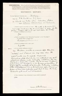 Patrick Alfred Buxton | The Royal Society: Science in the Making