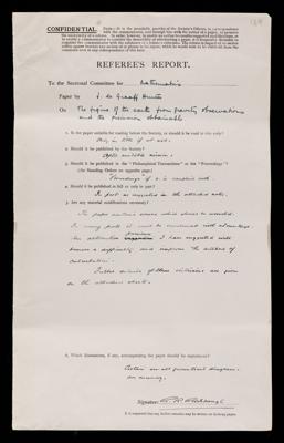 James de Graaff-Hunter | The Royal Society: Science in the Making