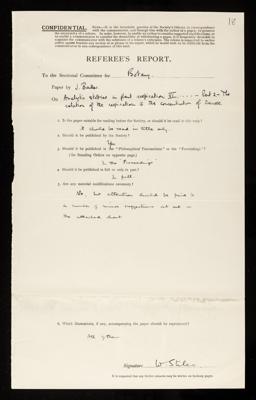 Walter Stanley Stiles | The Royal Society: Science in the Making