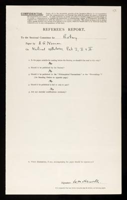 Walter Norman Haworth | The Royal Society: Science in the Making