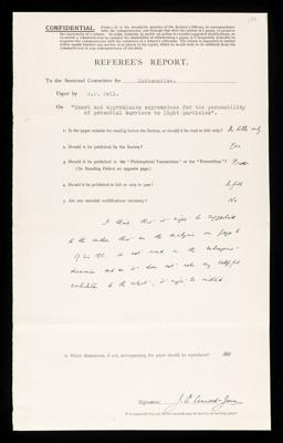 Ronald Percy Bell | The Royal Society: Science in the Making