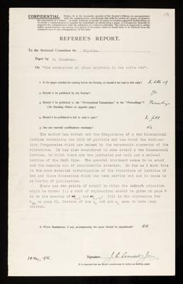 Moses Blackman | The Royal Society: Science in the Making