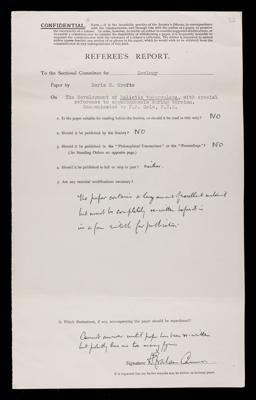 Herbert Graham Cannon | The Royal Society: Science in the Making