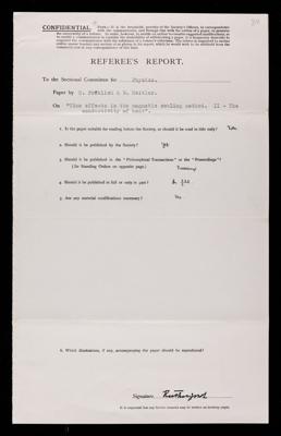 Walter Heinrich Heitler | The Royal Society: Science in the Making